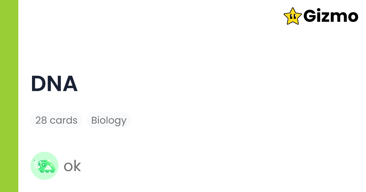 Dna | Flashcards