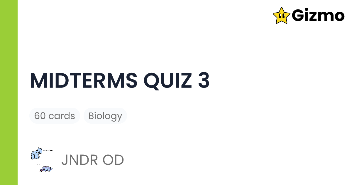 Midterms Quiz 3 | Flashcards
