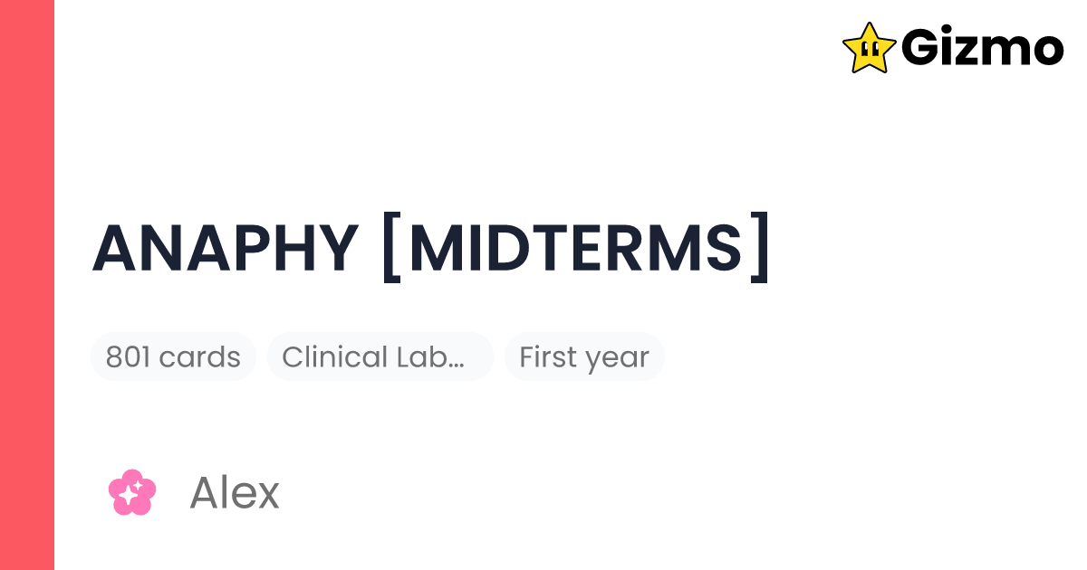 Anaphy [midterms] | Flashcards
