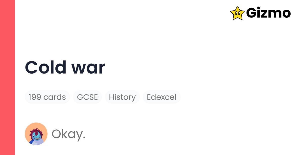 Cold War | Flashcards