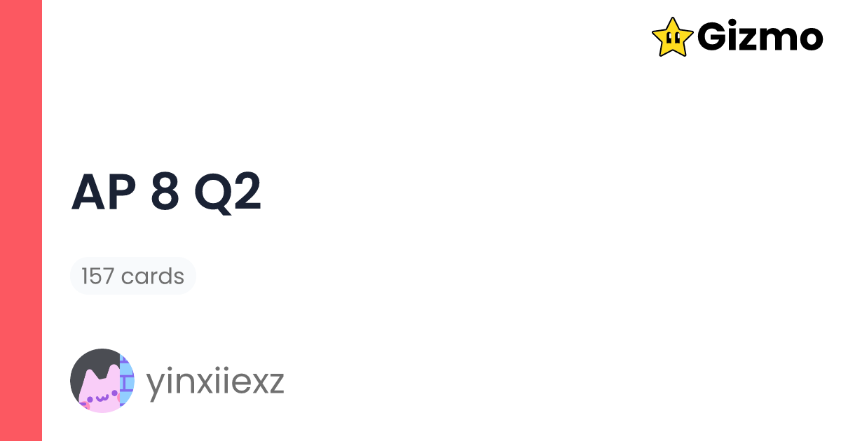 Ap 8 Q2 | Flashcards