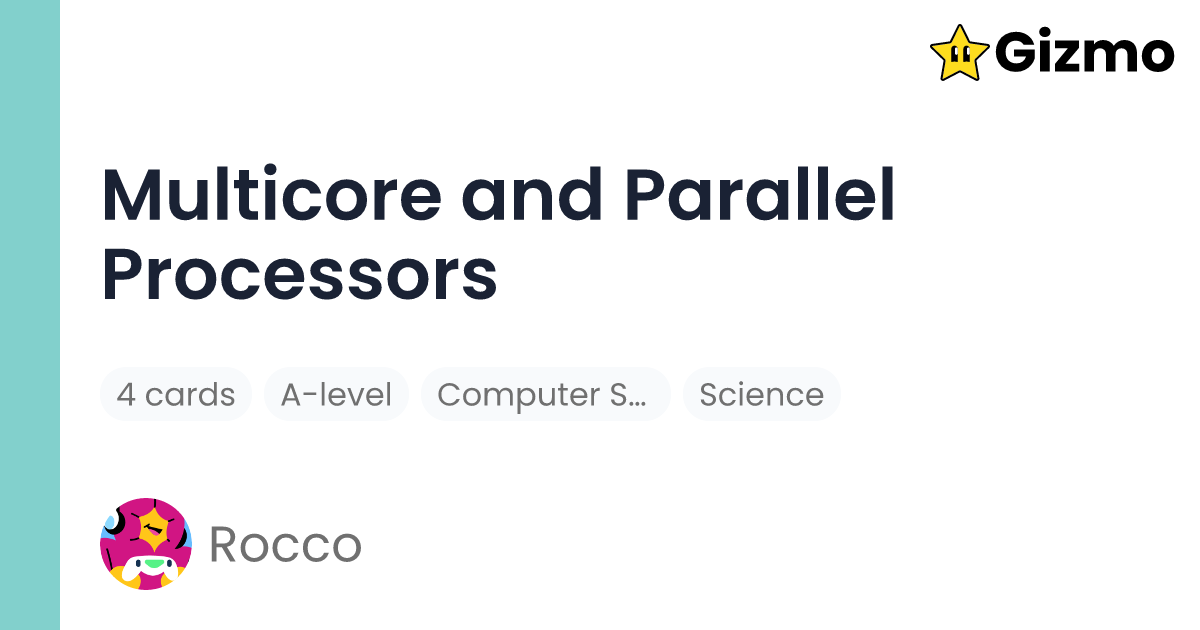 Multicore and Parallel Processors | Flashcards