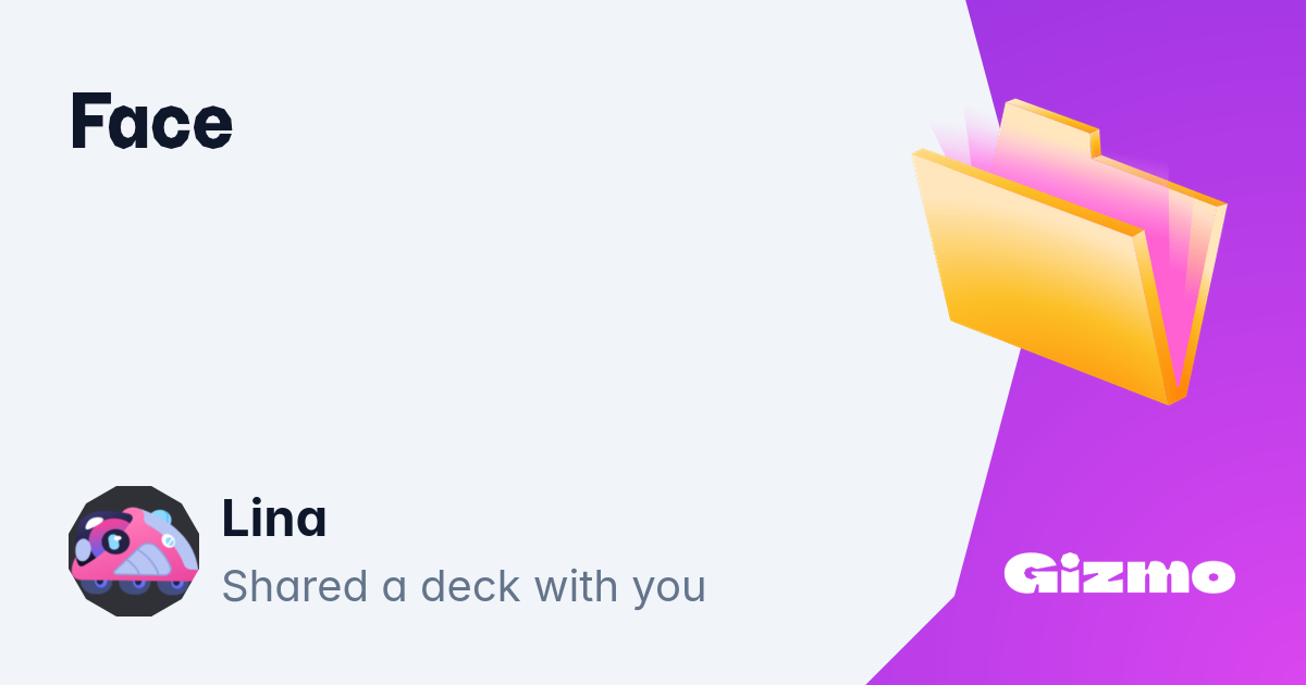 Face | Flashcards