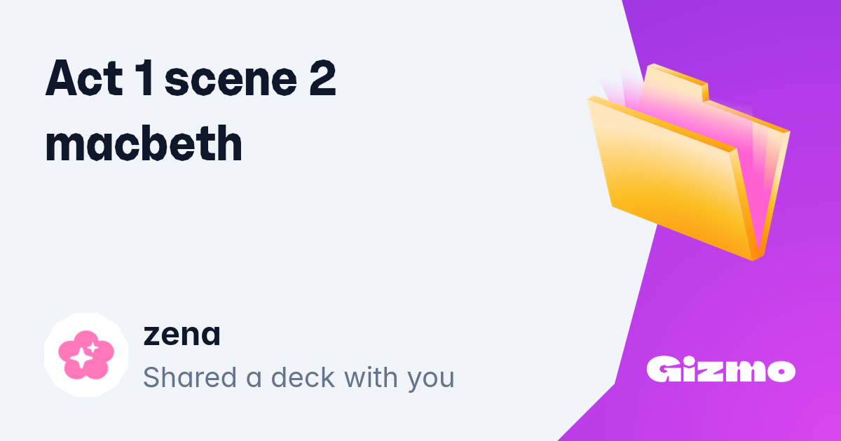 Act 1 Scene 2 Macbeth | Flashcards
