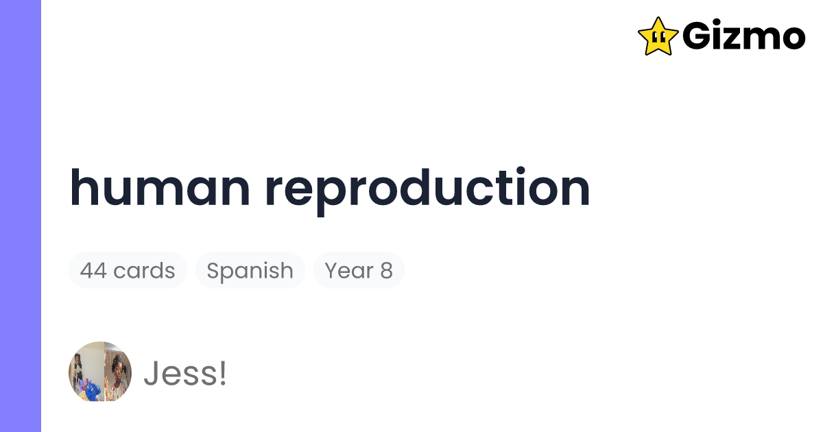 Human Reproduction | Flashcards