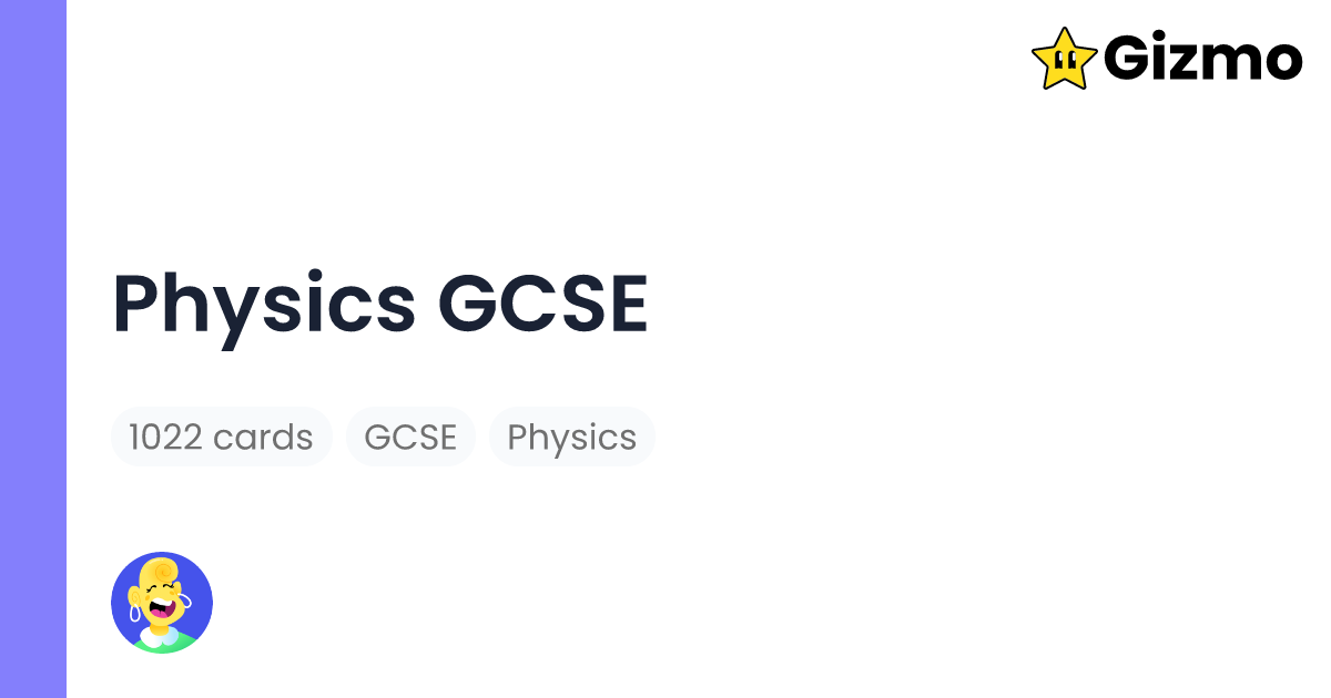 Physics Gcse | Flashcards