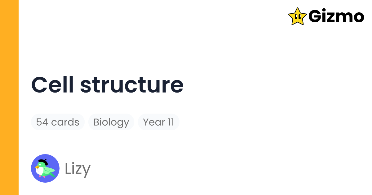 Cell Structure | Flashcards
