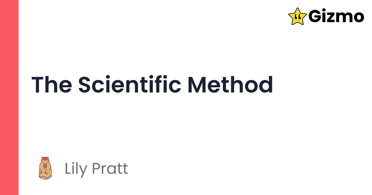 The Scientific Method | Flashcards