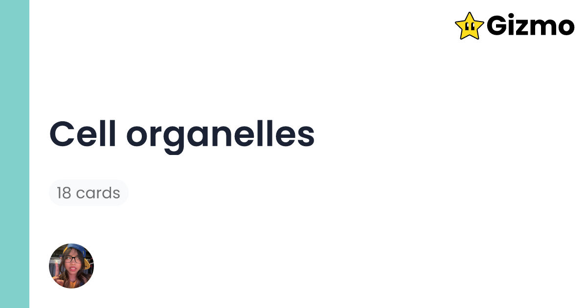 Cell Organelles | Flashcards