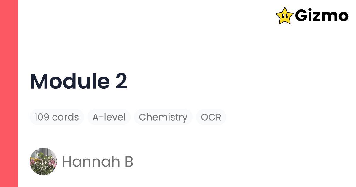 Module 2 | Flashcards