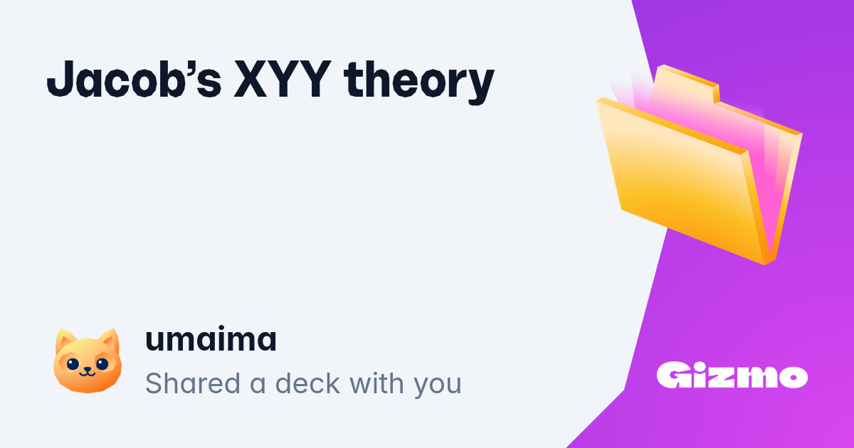 Jacob’s Xyy Theory | Flashcards