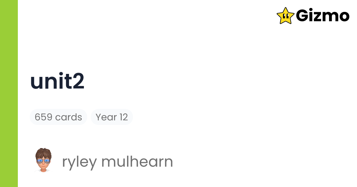 Unit2 | Flashcards