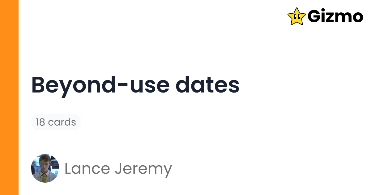 Beyond-use Dates | Flashcards