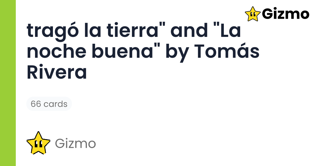 8.3 Study Of "...y No Se Lo Tragó La Tierra" and "la Noche Buena" by ...