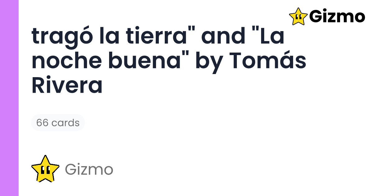 8.3 Study Of "...y No Se Lo Tragó La Tierra" and "la Noche Buena" by ...