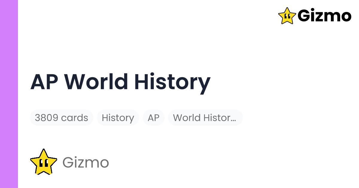 Ap World History | Flashcards
