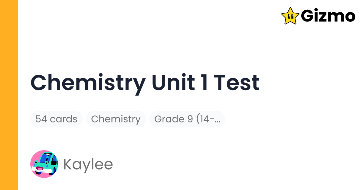 Chemistry Unit 1 Test Flashcards chemistry-unit-1-test-flashcards