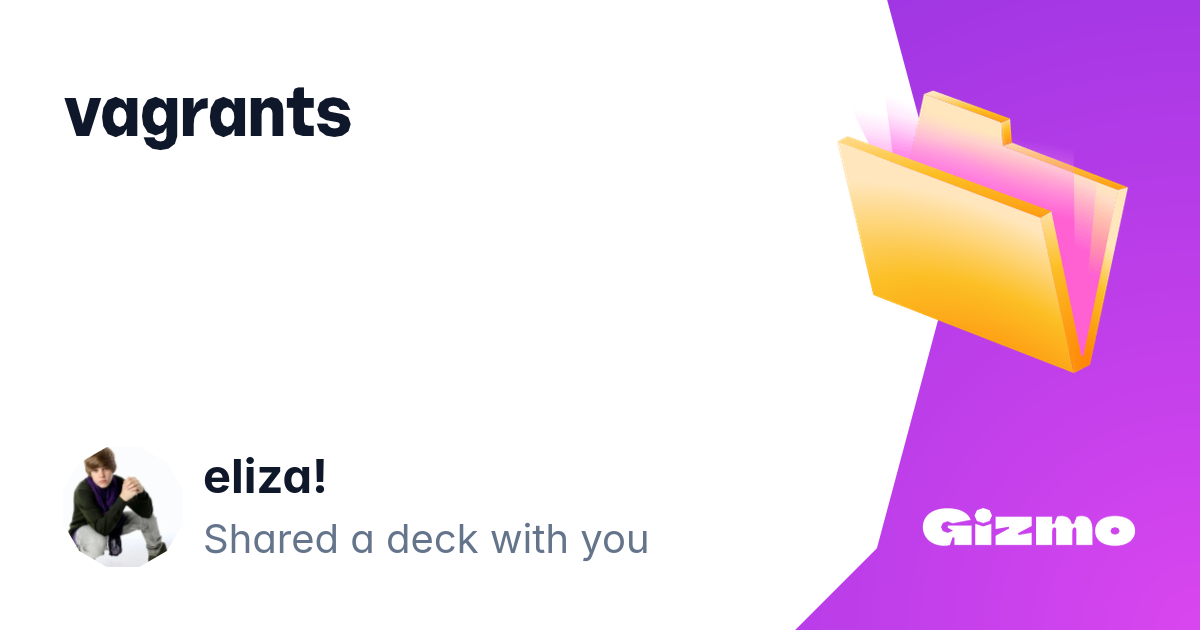 Vagrants | Flashcards