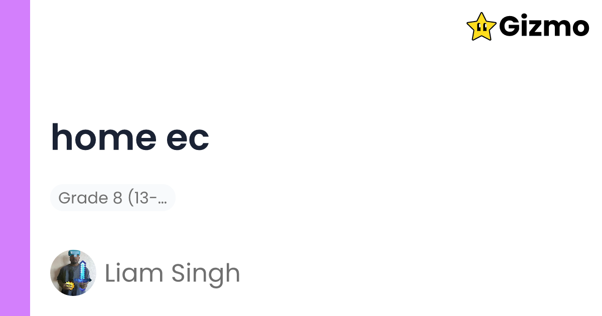 Home Ec | Flashcards