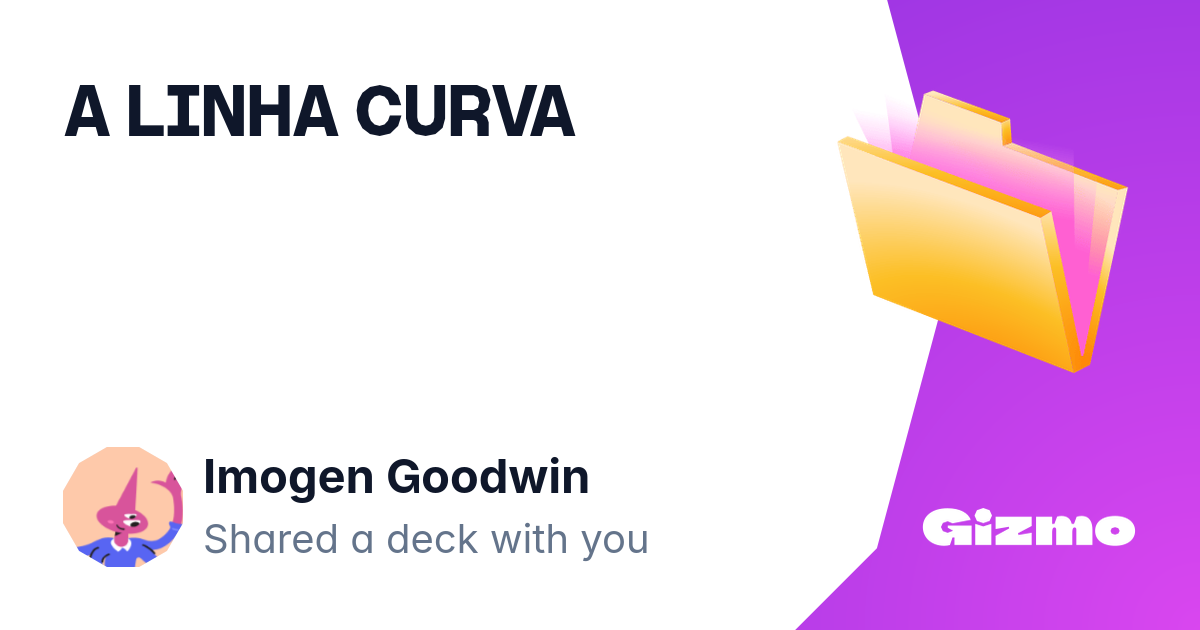 A Linha Curva | Flashcards