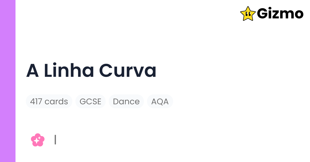 A Linha Curva | Flashcards