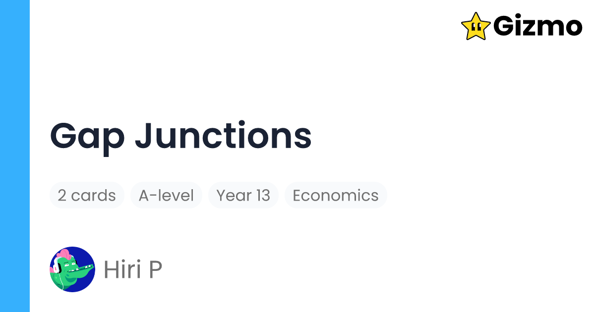 Gap Junctions | Flashcards