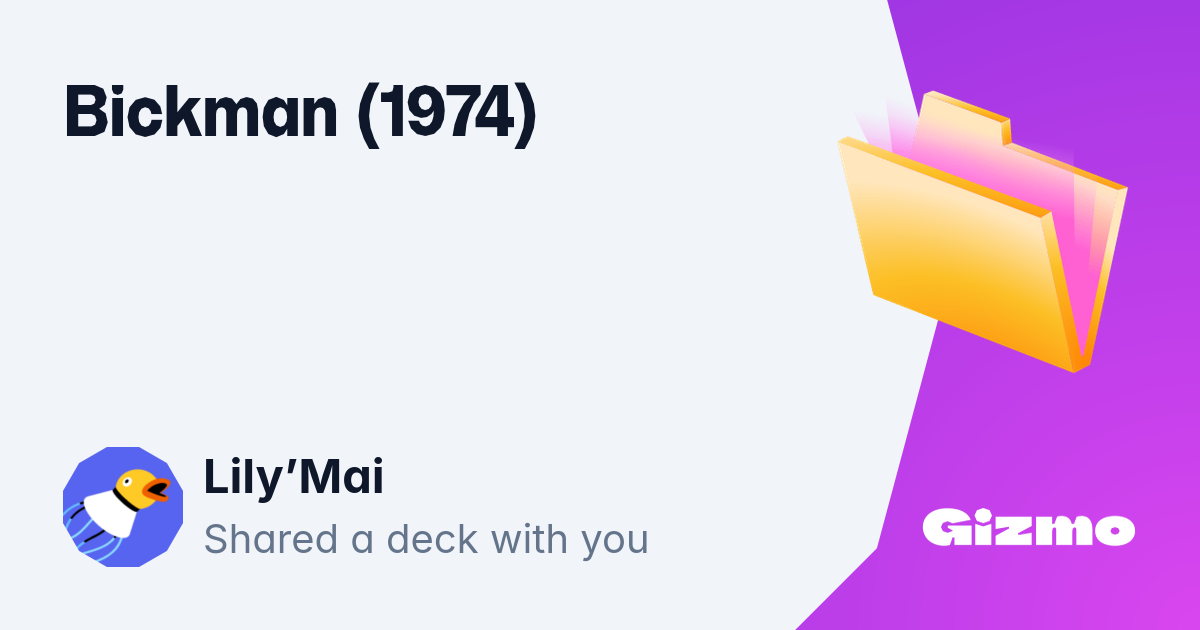 Bickman (1974) | Flashcards