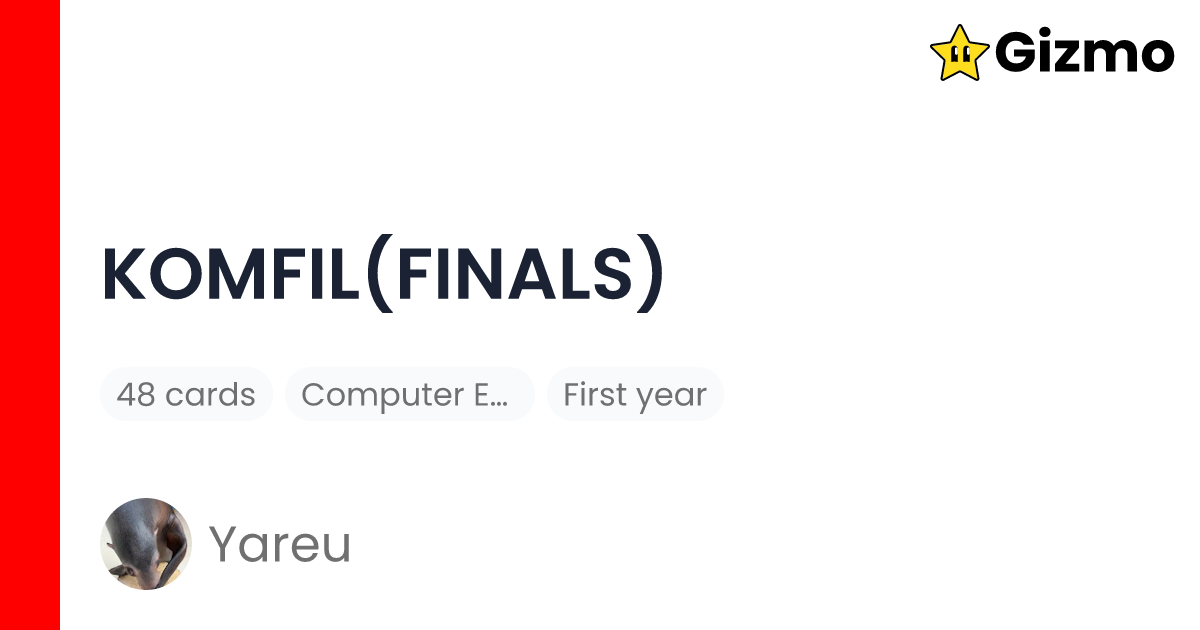 Komfil(finals) | Flashcards