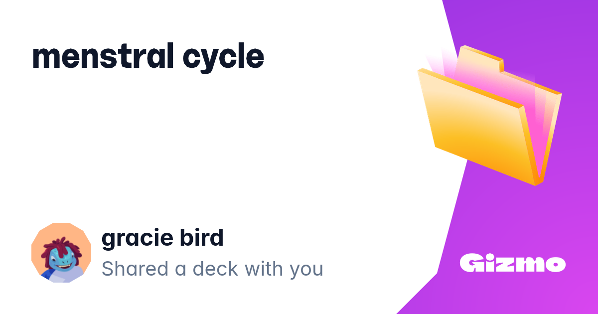 Menstral Cycle | Flashcards