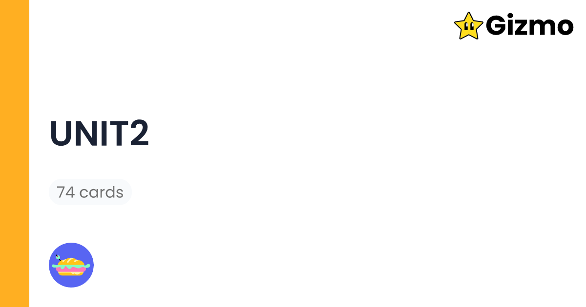 Unit2 | Flashcards