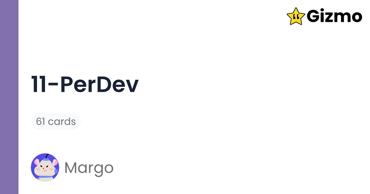 11-perdev | Flashcards