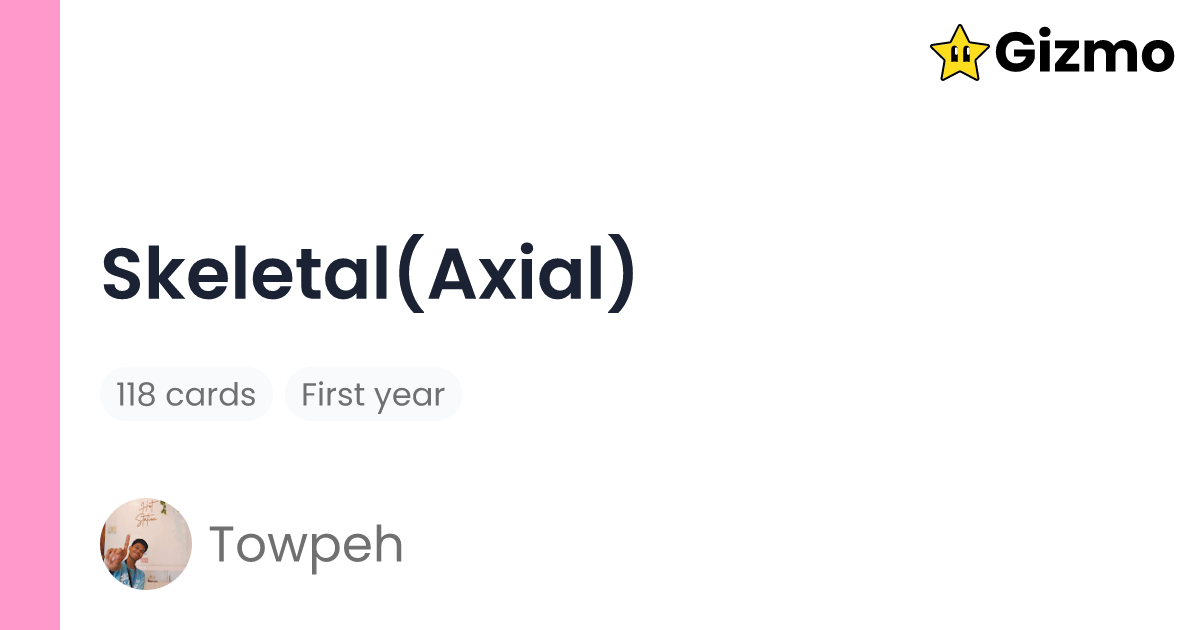 Skeletal(axial) | Flashcards