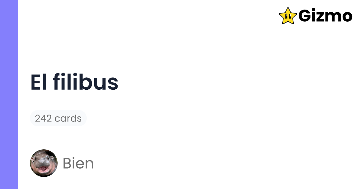 El Filibus | Flashcards