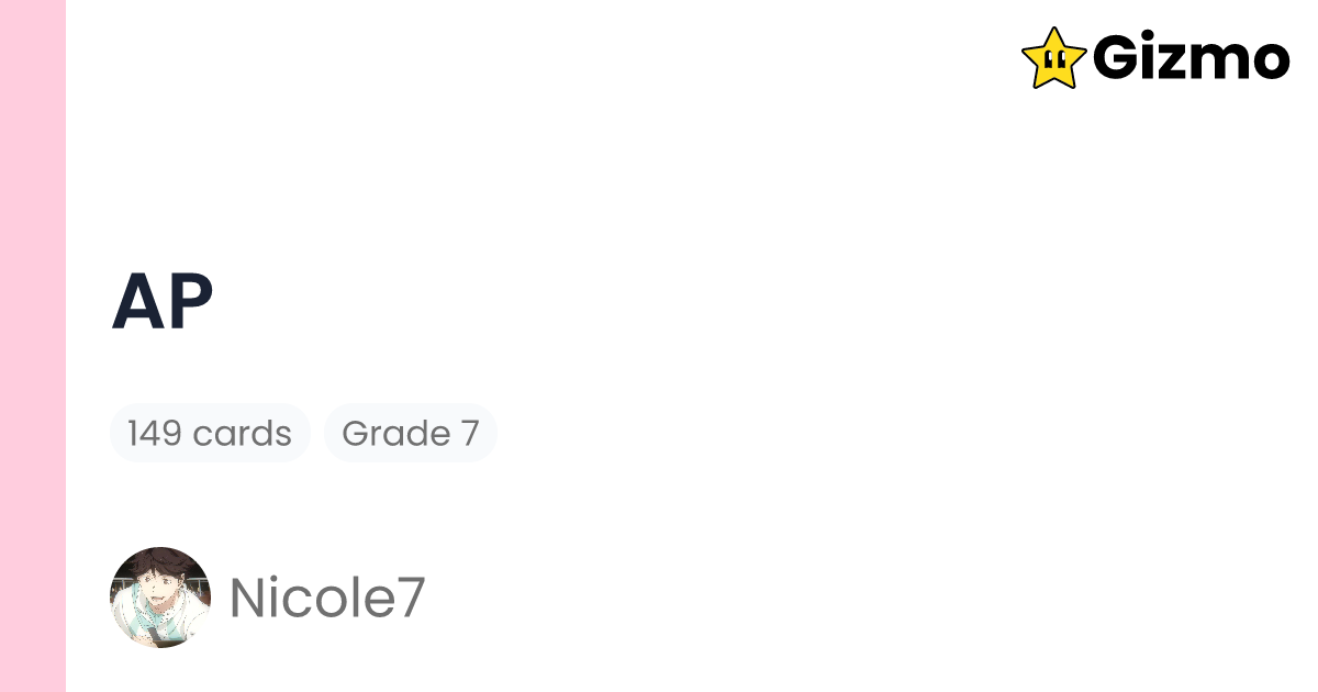 Ap | Flashcards