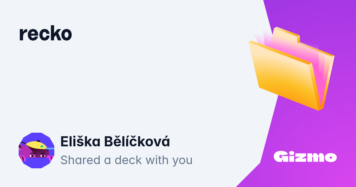 Recko | Flashcards