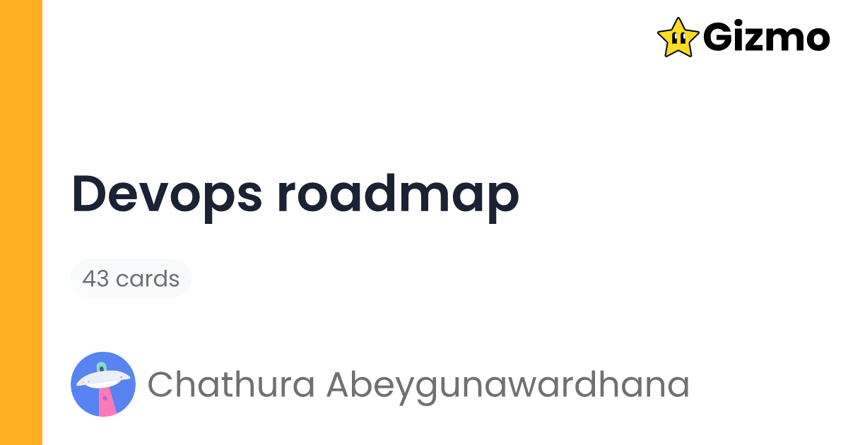Devops Roadmap | Flashcards