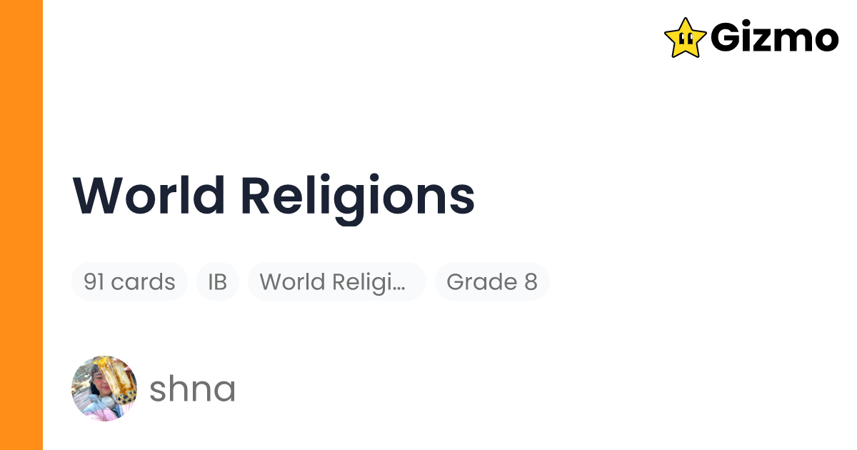 World Religions | Flashcards