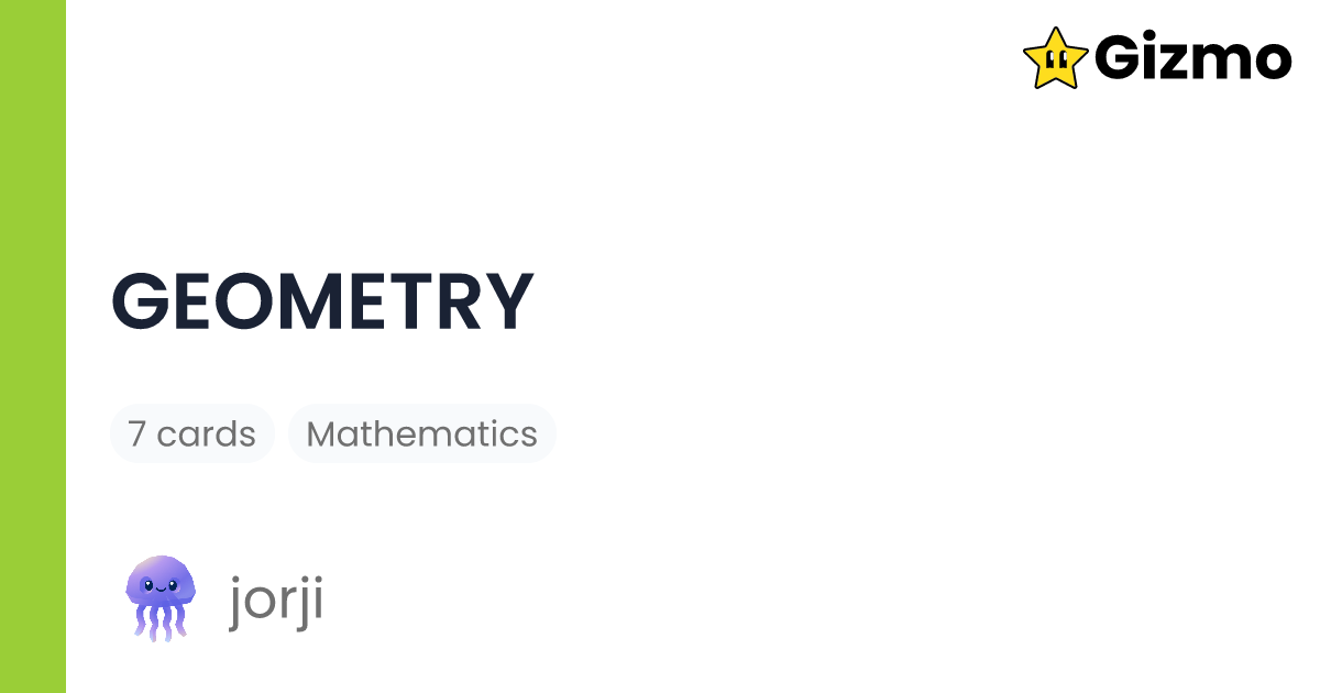Geometry | Flashcards