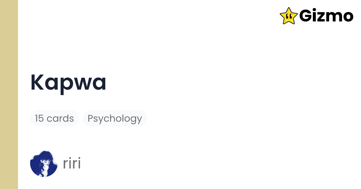 Kapwa | Flashcards