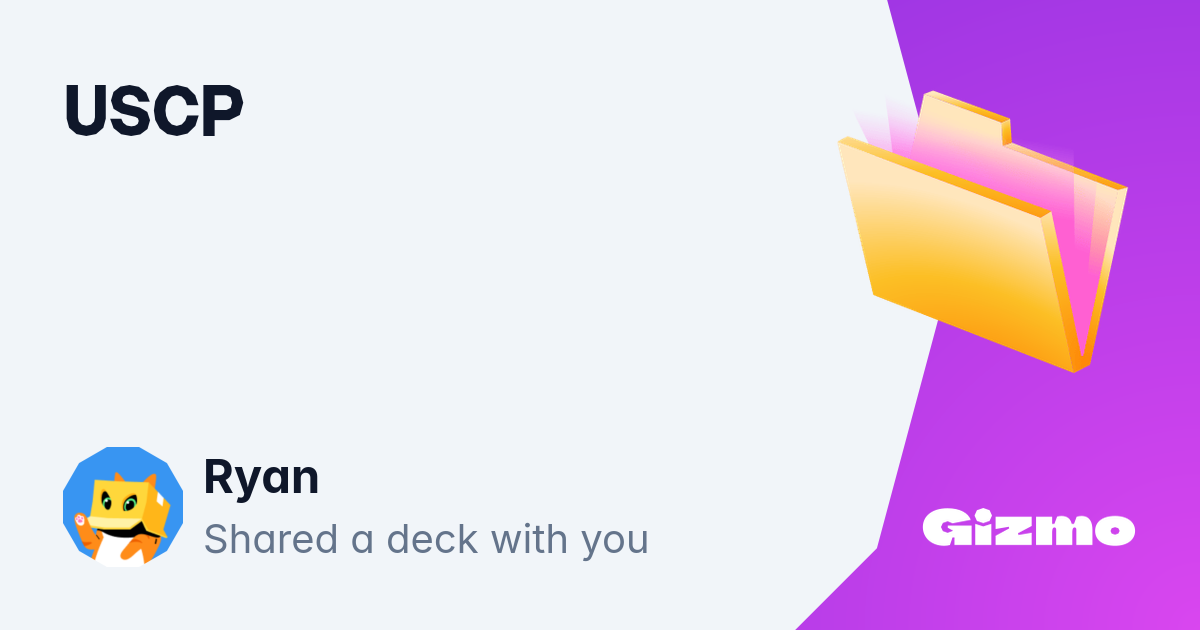 Uscp | Flashcards