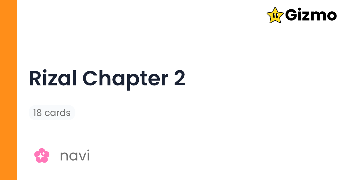 Rizal Chapter 2 | Flashcards