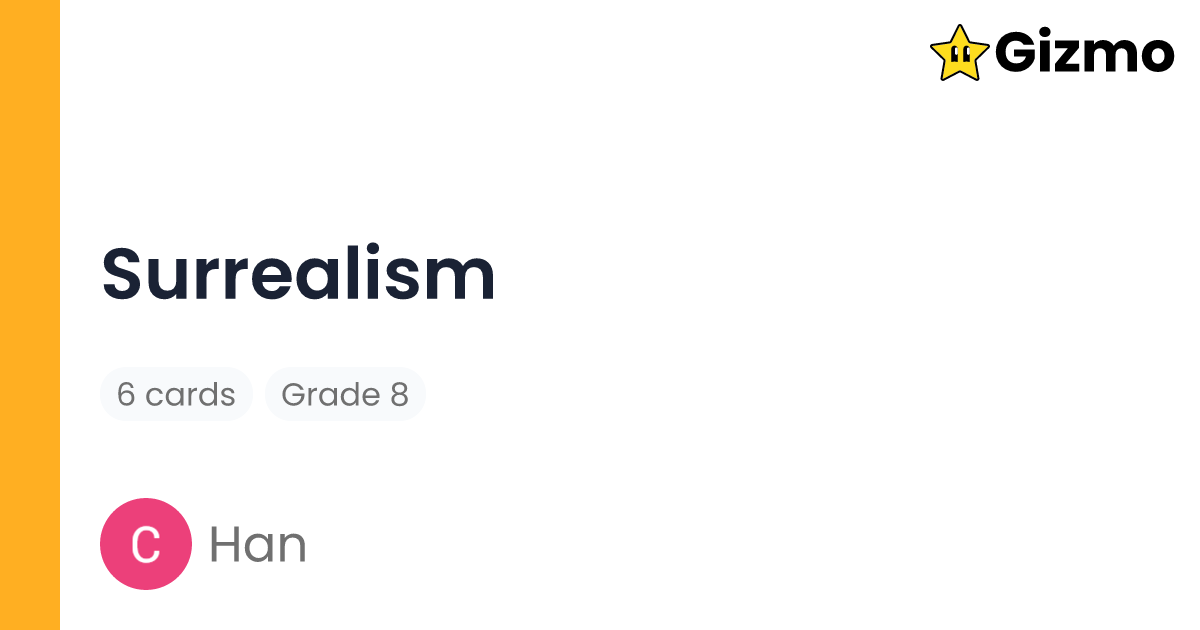 Surrealism | Flashcards