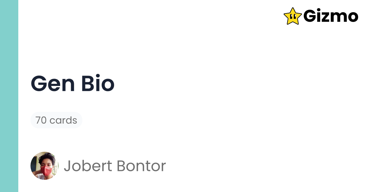 Gen Bio | Flashcards
