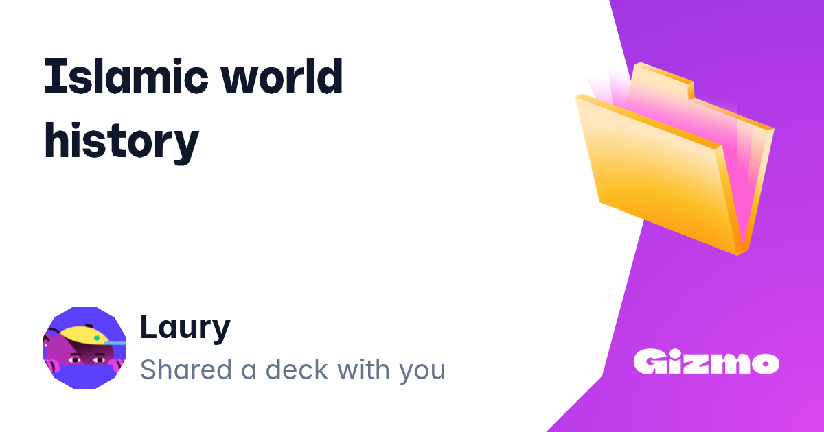 Islamic World History | Flashcards