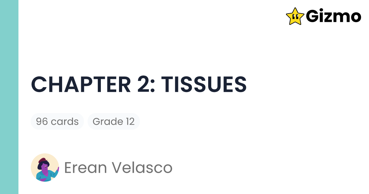 Chapter 2: Tissues | Flashcards