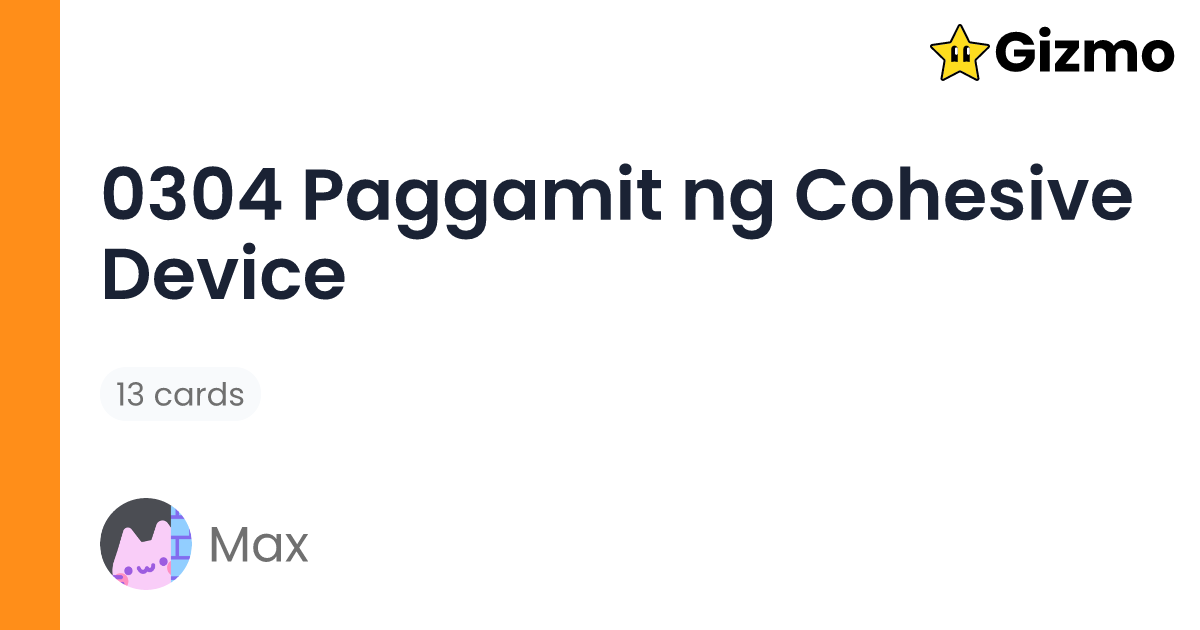 0304 Paggamit Ng Cohesive Device | Flashcards