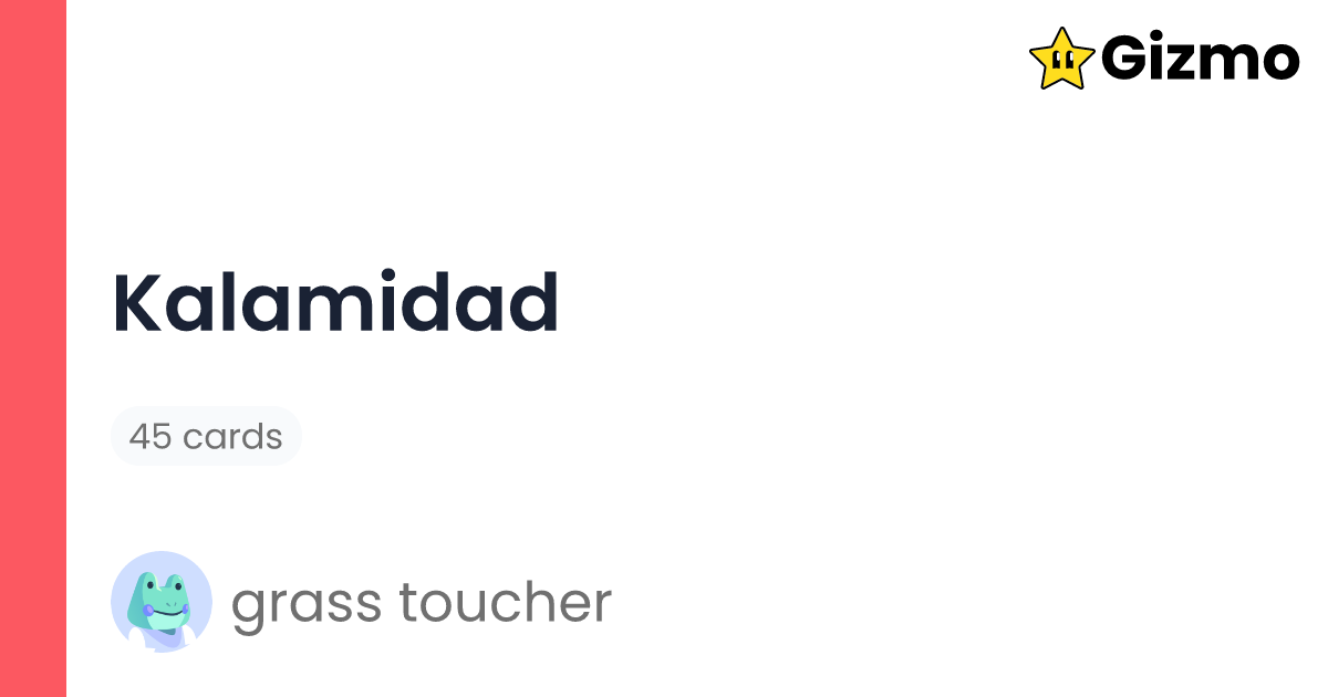 Kalamidad | Flashcards