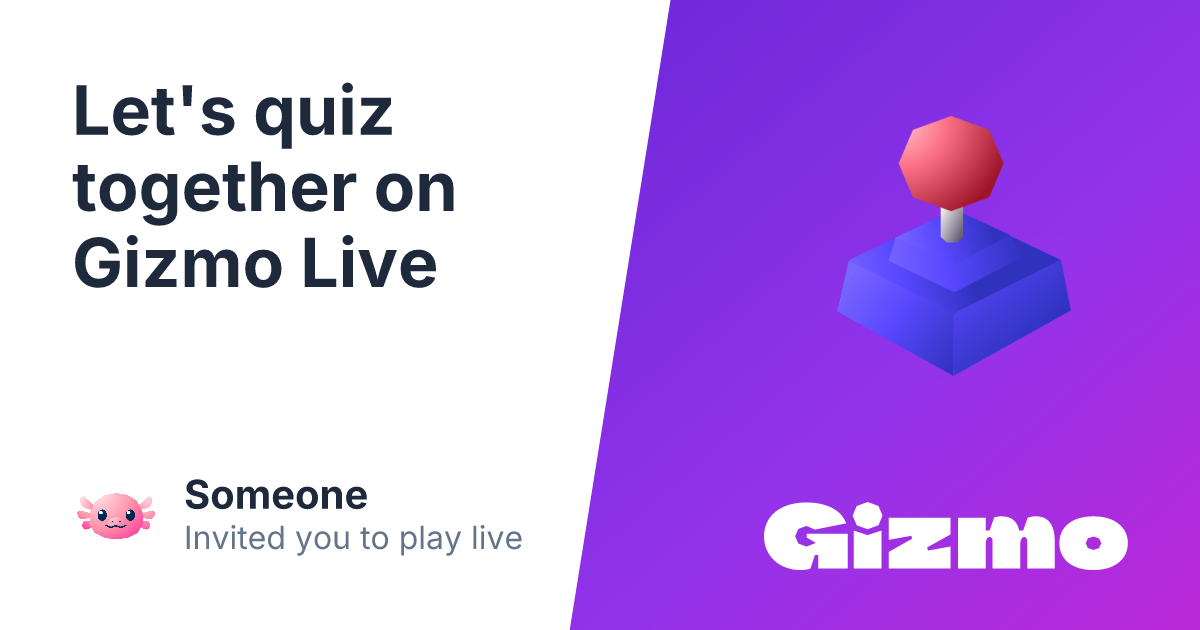 Gizmo Live!